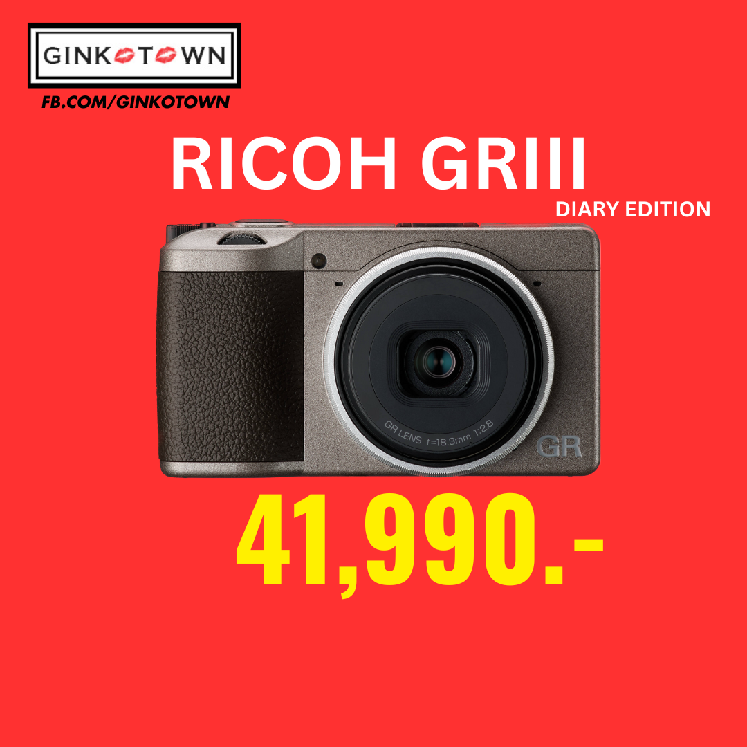 Ricoh GR III Diary Edition [ประกันศูนย์ไทย] Digital Camera - GINKOTOWN
