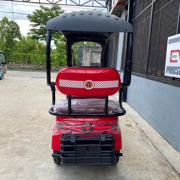รถสามล้อไฟฟ้า 2 ตอนหลังคาคลุม รุ่น EV G6 - อีวี โปรช็อป รถไฟฟ้า