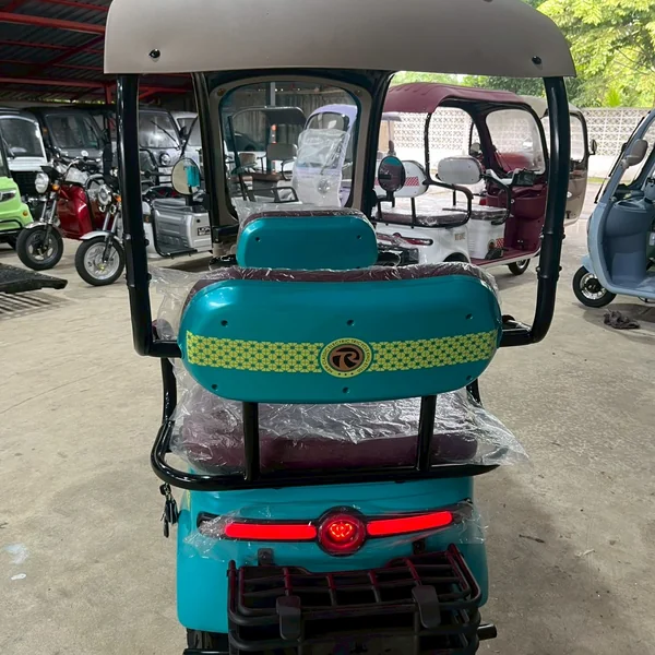 รถสามล้อไฟฟ้า 2 ตอนหลังคาคลุม รุ่น EV G6 - อีวี โปรช็อป รถไฟฟ้า