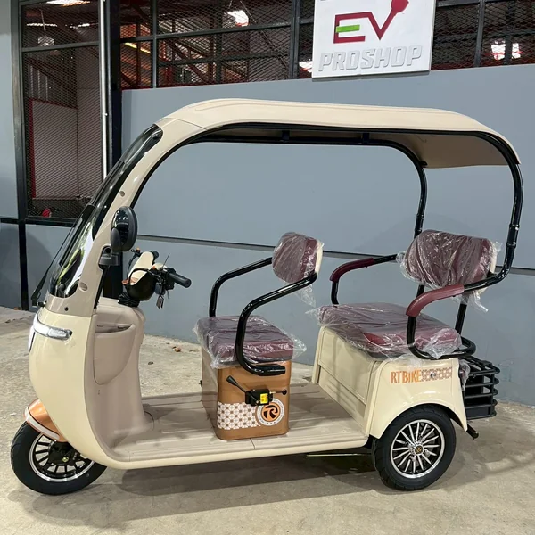 รถสามล้อไฟฟ้า 2 ตอนหลังคาคลุม รุ่น EV G6 - อีวี โปรช็อป รถไฟฟ้า