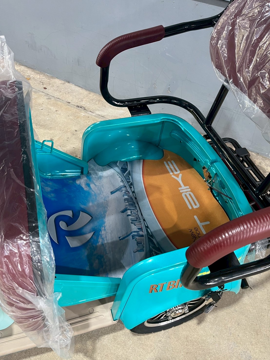 รถสามล้อไฟฟ้า 2 ตอนหลังคาคลุม รุ่น EV G6 - อีวี โปรช็อป รถไฟฟ้า